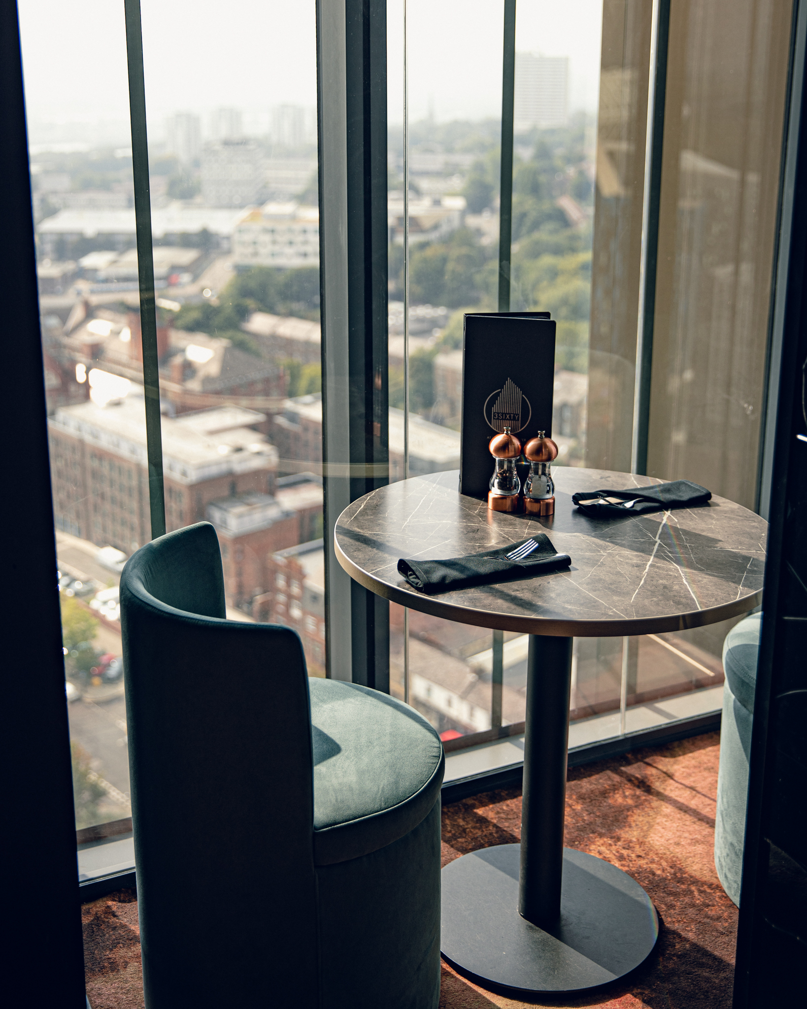 Enjoy a culinary taste around the world with sky-high views as 3Sixty ...