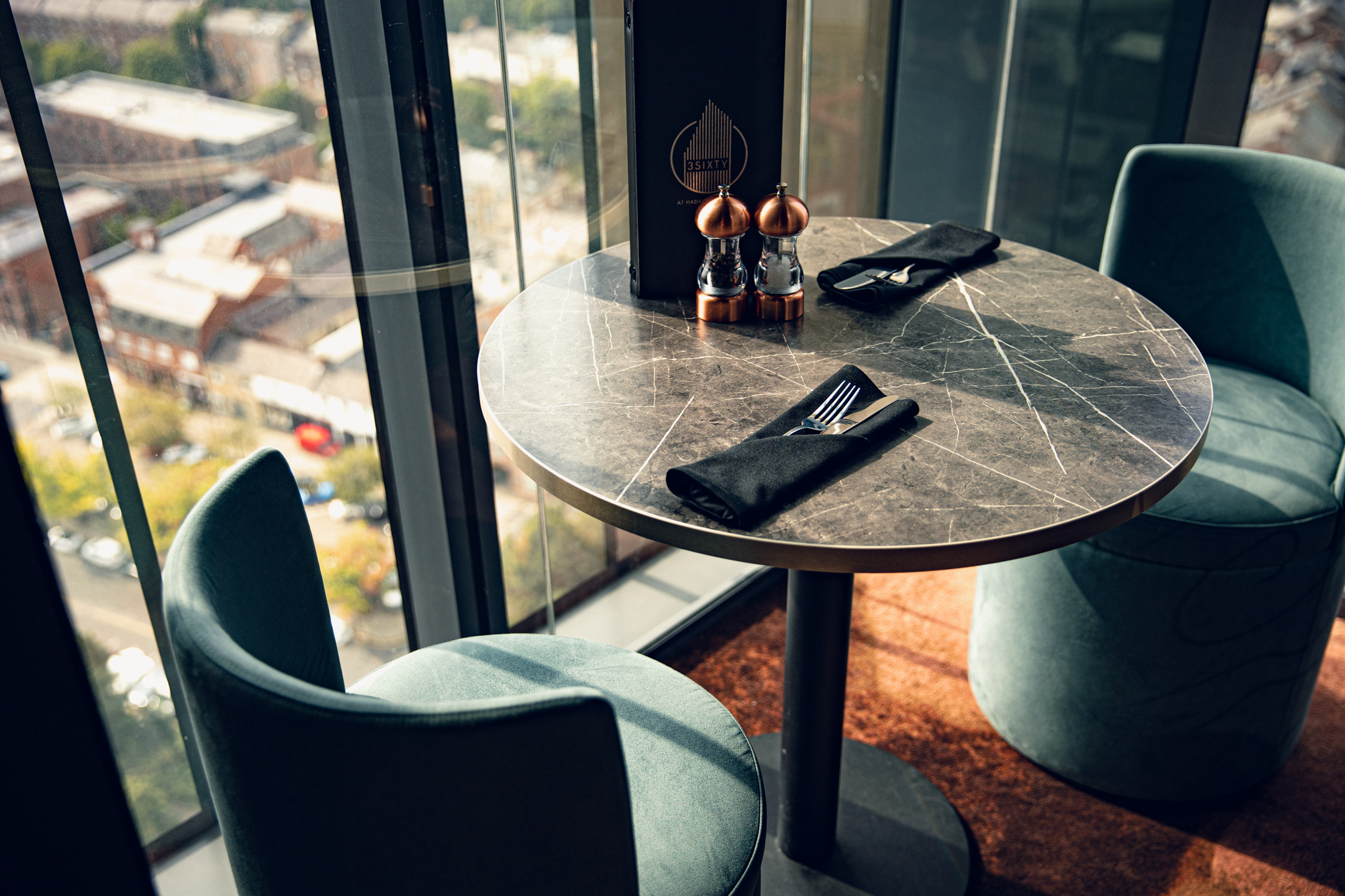 Enjoy a culinary taste around the world with sky-high views as 3Sixty ...