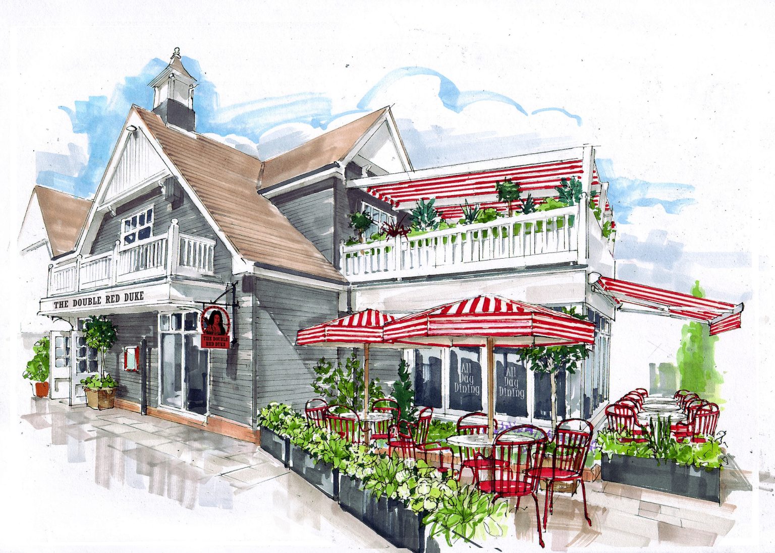 THE DOUBLE RED DUKE COMES TO BICESTER VILLAGE | Restaurant Industry ...